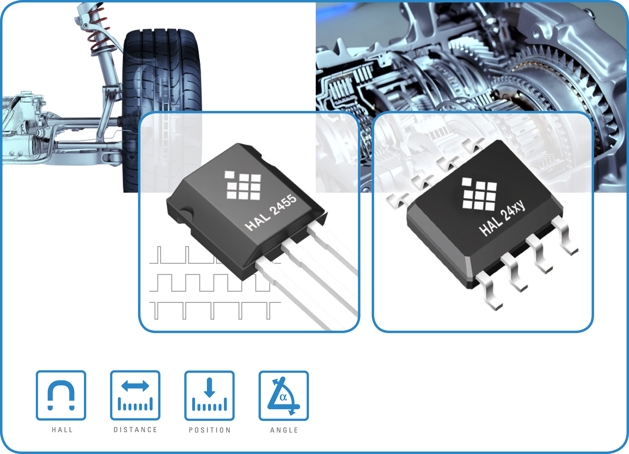 Micronas extends its successful HAL 24xy family of programmable linear Hall sensors with new ...
