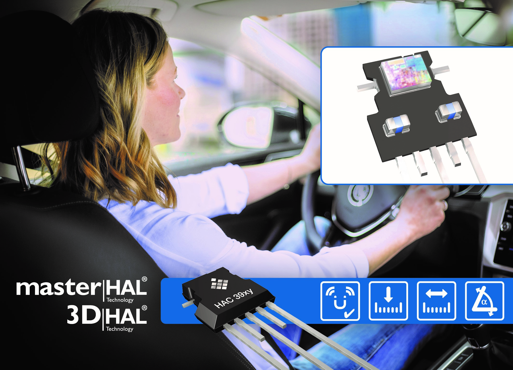 TDK provides its stray-field robust 3D HAL® position sensors now with ...