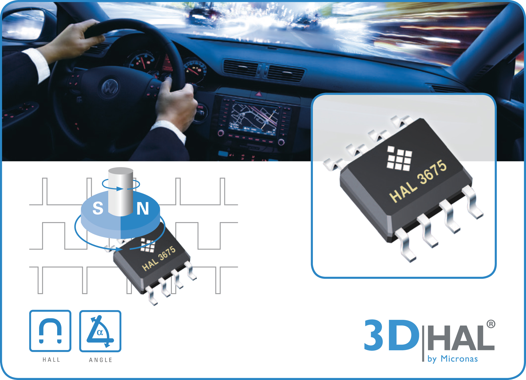 New sensor from Micronas uses proprietary 3D HAL® technology for direct ...