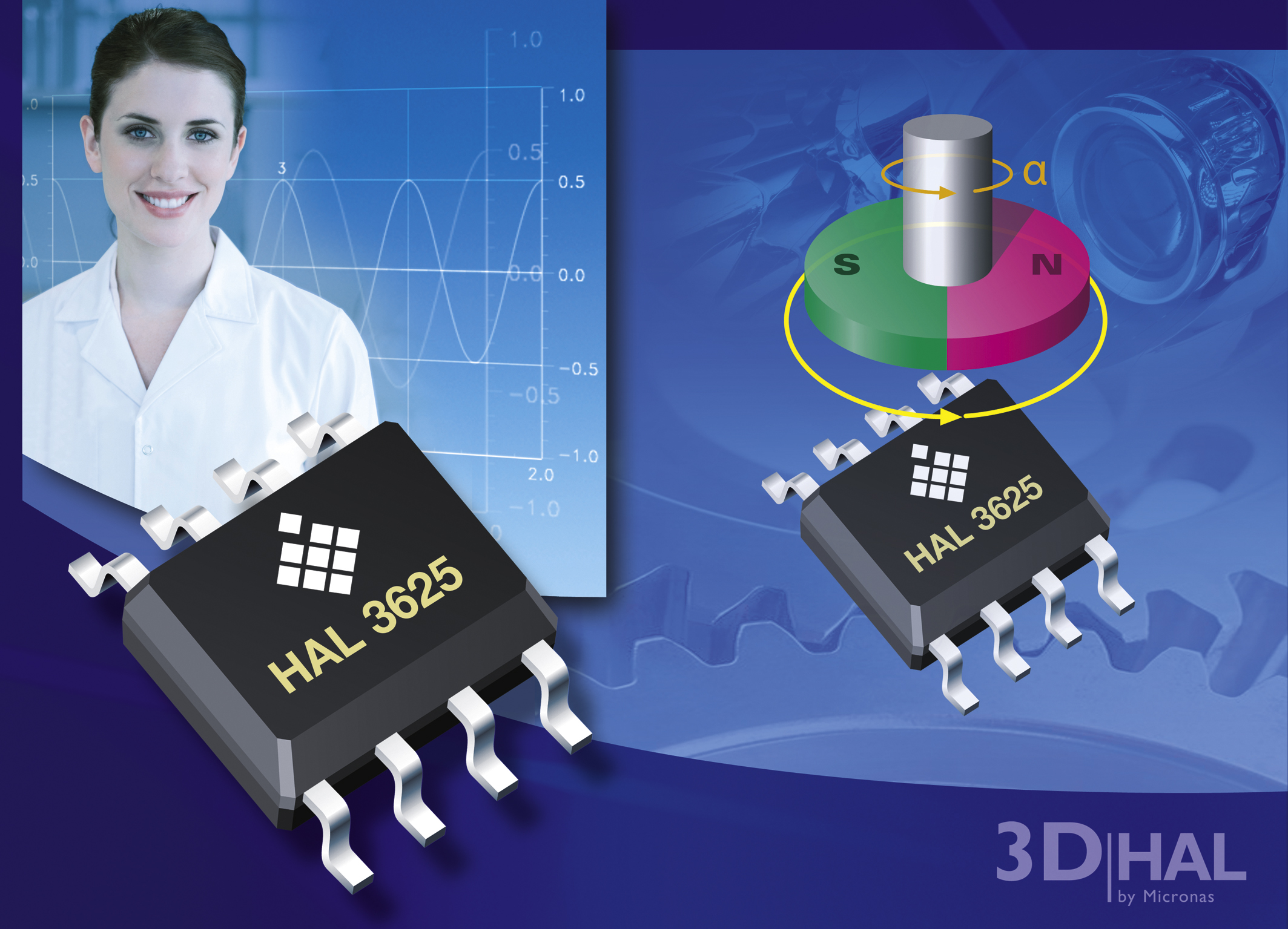 Micronas presenting first 3D Hall sensor (PR0909) | TDK-Micronas GmbH