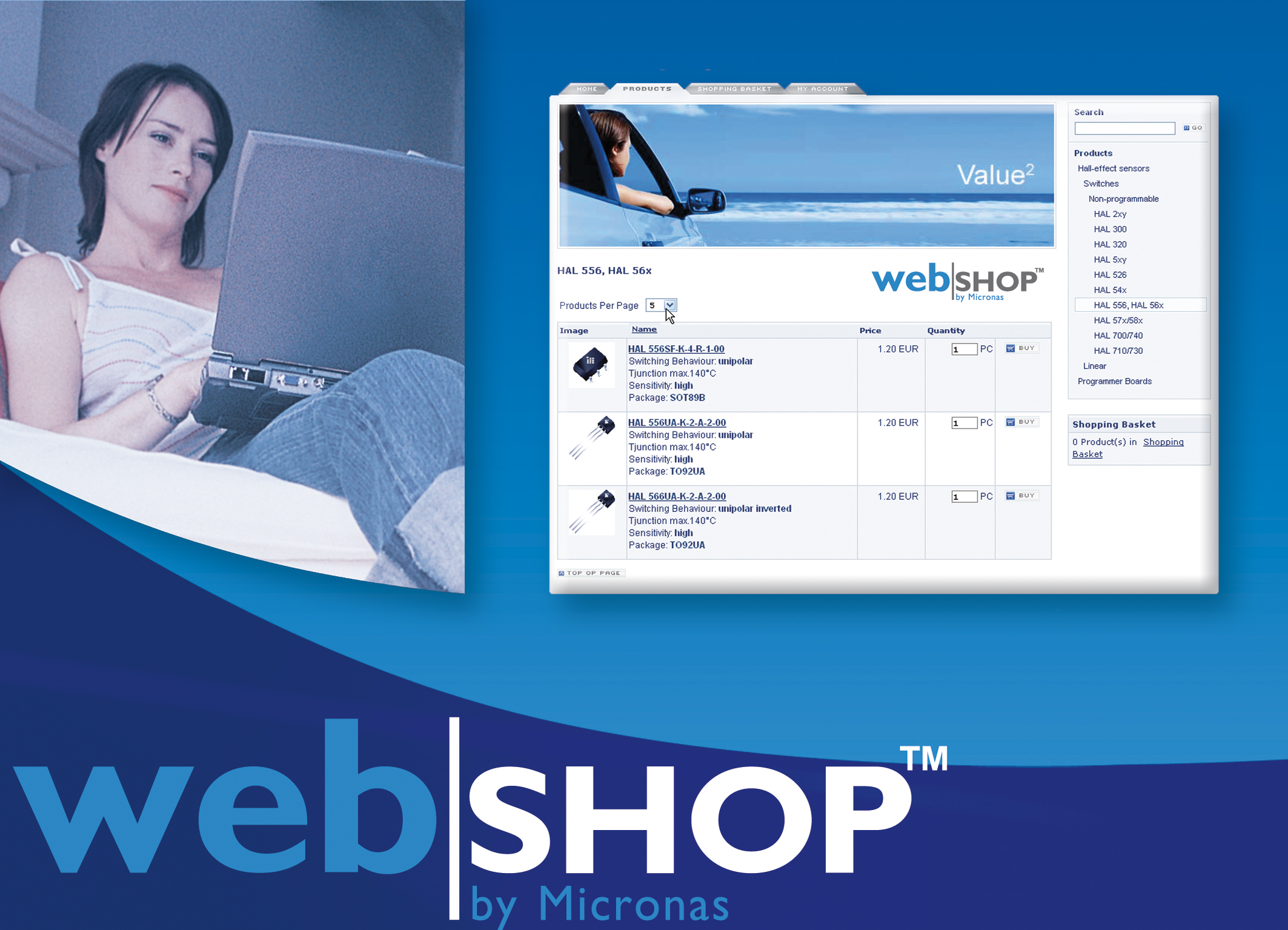 Micronas opens on-line shop for automotive and industrial products ...